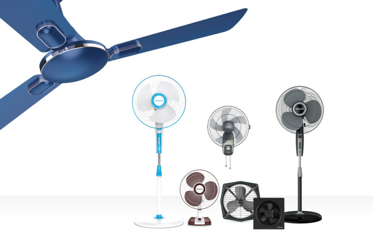 Fans of all types – ceiling, personal, table, exhaust, and many more ...