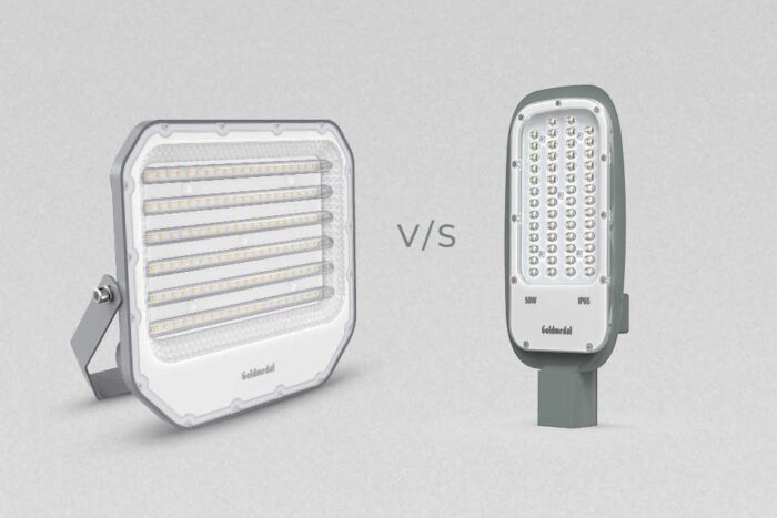 What is the Difference Between Floodlight and Street Light?