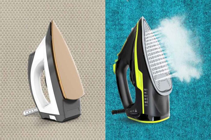 Steam Iron vs Dry Iron: Choose The Right One for You